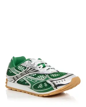 Bottega Veneta Orbit Low Top Sneakers Palm
