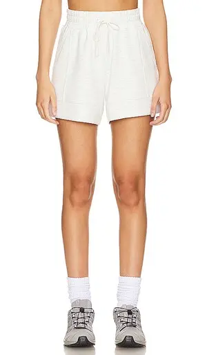 Varley Atrium Short - Ivory Marl