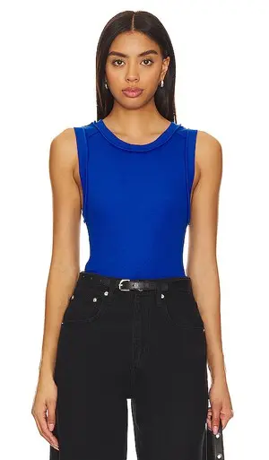 Free People X We The Free Kate Tee In Blue