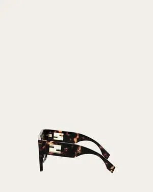 Fendi Baguette Acetate Sunglasses
