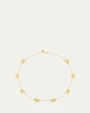ANABEL ARAM JEWELRY Cubic Zirconia Butterfly Necklace - Gold