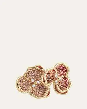 ANABEL ARAM JEWELRY Cubic Zirconia Orchid Ring - Gold