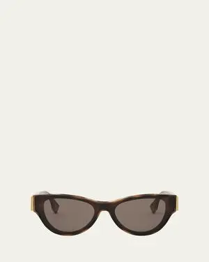 Fendi First 62mm Cat-Eye Sunglasses Blndhavbrn
