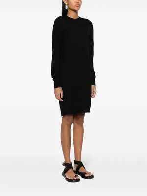 Fabiana Filippi Knitted Wool Dress - Black