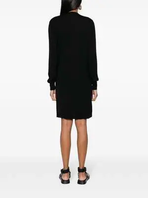 Fabiana Filippi Knitted Wool Dress - Black