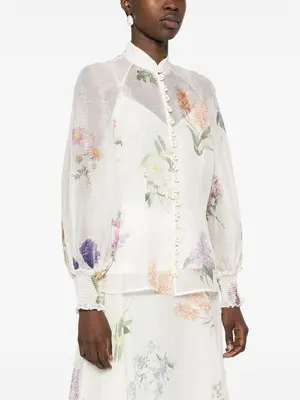 Zimmermann Natura Sheer Blouse