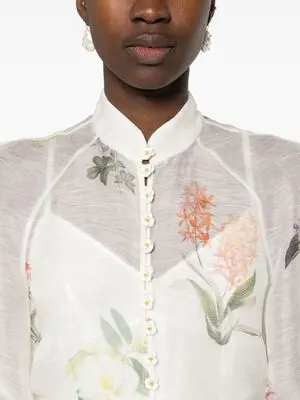Zimmermann Natura Sheer Blouse