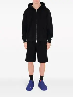 Burberry Equestrian Knight Design-appliqué Hoodie