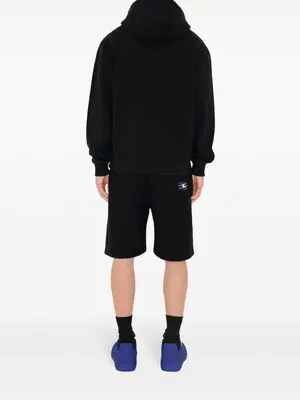 Burberry Equestrian Knight Design-appliqué Hoodie