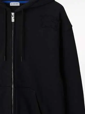 Burberry Equestrian Knight Design-appliqué Hoodie