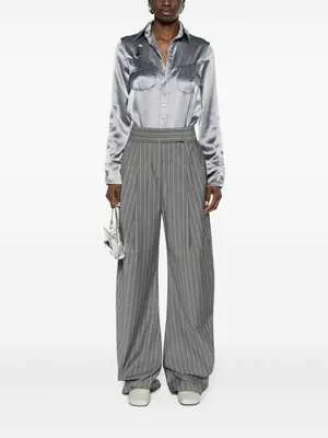SINEAD O'DWYER Satin Pyjama Shirt