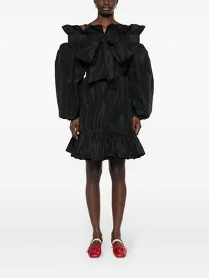 PATOU Volume Ruffled Minidress