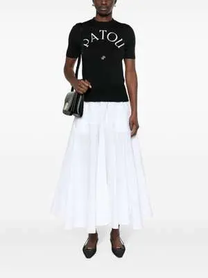 Patou Faille Maxi Skirt