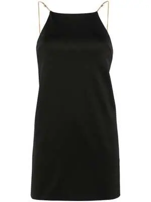 Palm Angels Monogram-plaque Mini Dress