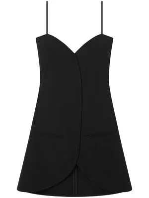 COURREGES Ellipse Mini Dress - Black