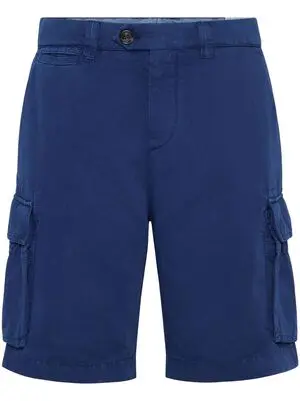Brunello Cucinelli Straight Hem Shorts For Men