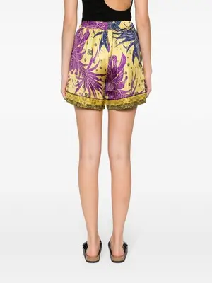 PIERRE-LOUIS MASCIA Aloe Silk Shorts