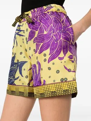 PIERRE-LOUIS MASCIA Aloe Silk Shorts