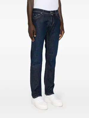 Jacob Cohen Nick Mid-rise Slim-fit Jeans - Blue