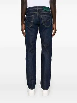 Jacob Cohen Nick Mid-rise Slim-fit Jeans - Blue