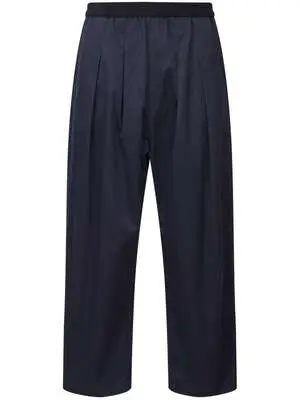 MAISON MARGIELA Pleated Cotton Trousers