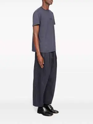 MAISON MARGIELA Pleated Cotton Trousers