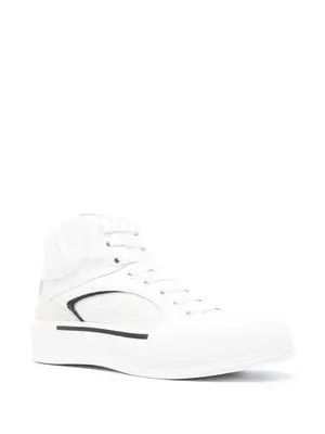 Alexander McQueen Seal-embroidered Sneakers