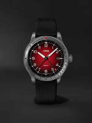 ORIS Propilot Gmt Automatic 41.5mm Watch - Red