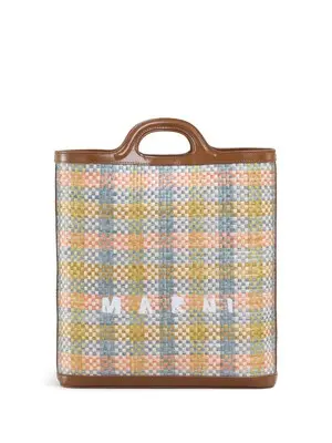 Marni Woven Tote Bag - Pink