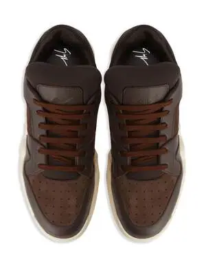 GIUSEPPE ZANOTTI Talon Low-top Sneakers - Brown