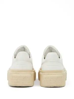 MAISON MARGIELA Chunky Gambetta Leather Sneakers - White