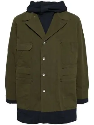 Sacai Hooded Coats For Men