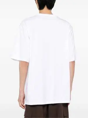 LES BENJAMINS Logo-print Oversized Cotton T-shirt