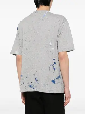 DOMREBEL Fizz Paint-stain Cotton T-shirt
