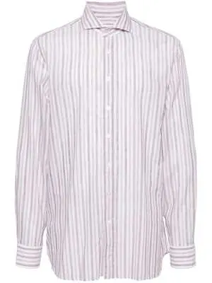 Lardini Spread Collar Shirts For Men