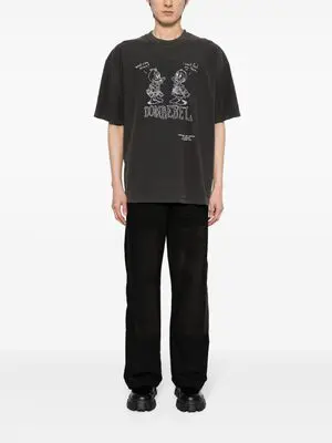 DOMREBEL Comic Pals Graphic-print Cotton T-shirt