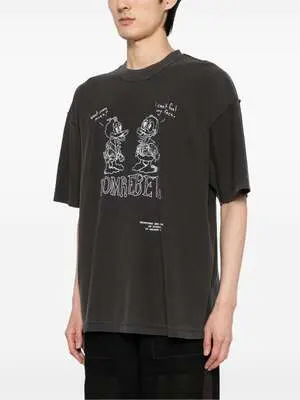 DOMREBEL Comic Pals Graphic-print Cotton T-shirt