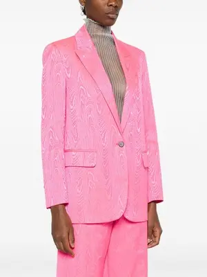 FORTE_FORTE Marbled Jacquard Blazer