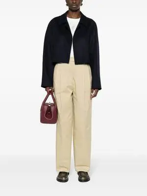 Fabiana Filippi Felted Cropped Jacket - Blue