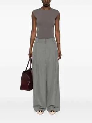 Fabiana Filippi Sleeveless Jersey Bodysuit