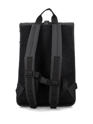 Rains Large Rolltop Backpack - Black