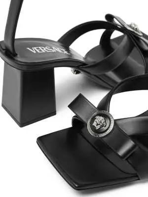 Versace Ribbon 70mm Leather Sandals