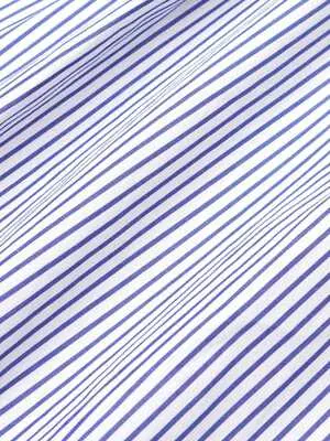 SPORTY & RICH Striped Cotton Shirt - White