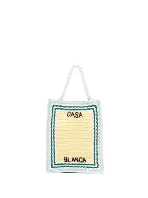 Casablanca Crochet Tote Bag