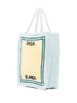 Casablanca Crochet Tote Bag