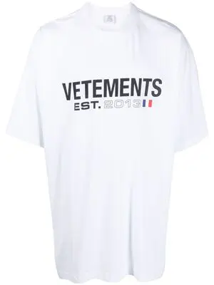 Vetements Logo T-shirts For Women