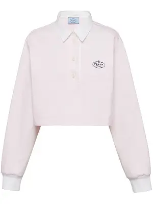 Prada Jersey Polo Shirt
