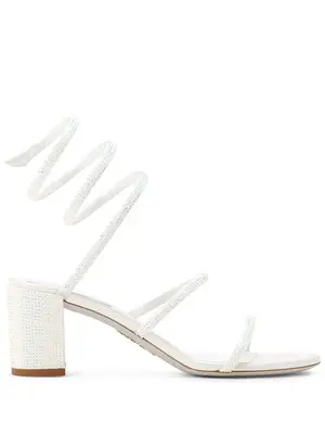 Rene Caovilla Cleo 60mm Leather Sandals