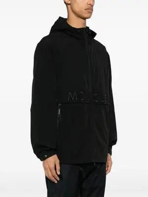 Moncler Joly Logo-embroidered Hooded Jacket