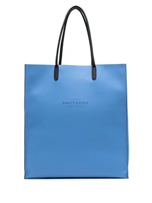 Smythson Kingly Tote Bag - Blue